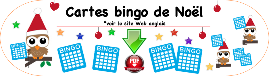 Cartes bingo à imprimer - Générateur Bingo
